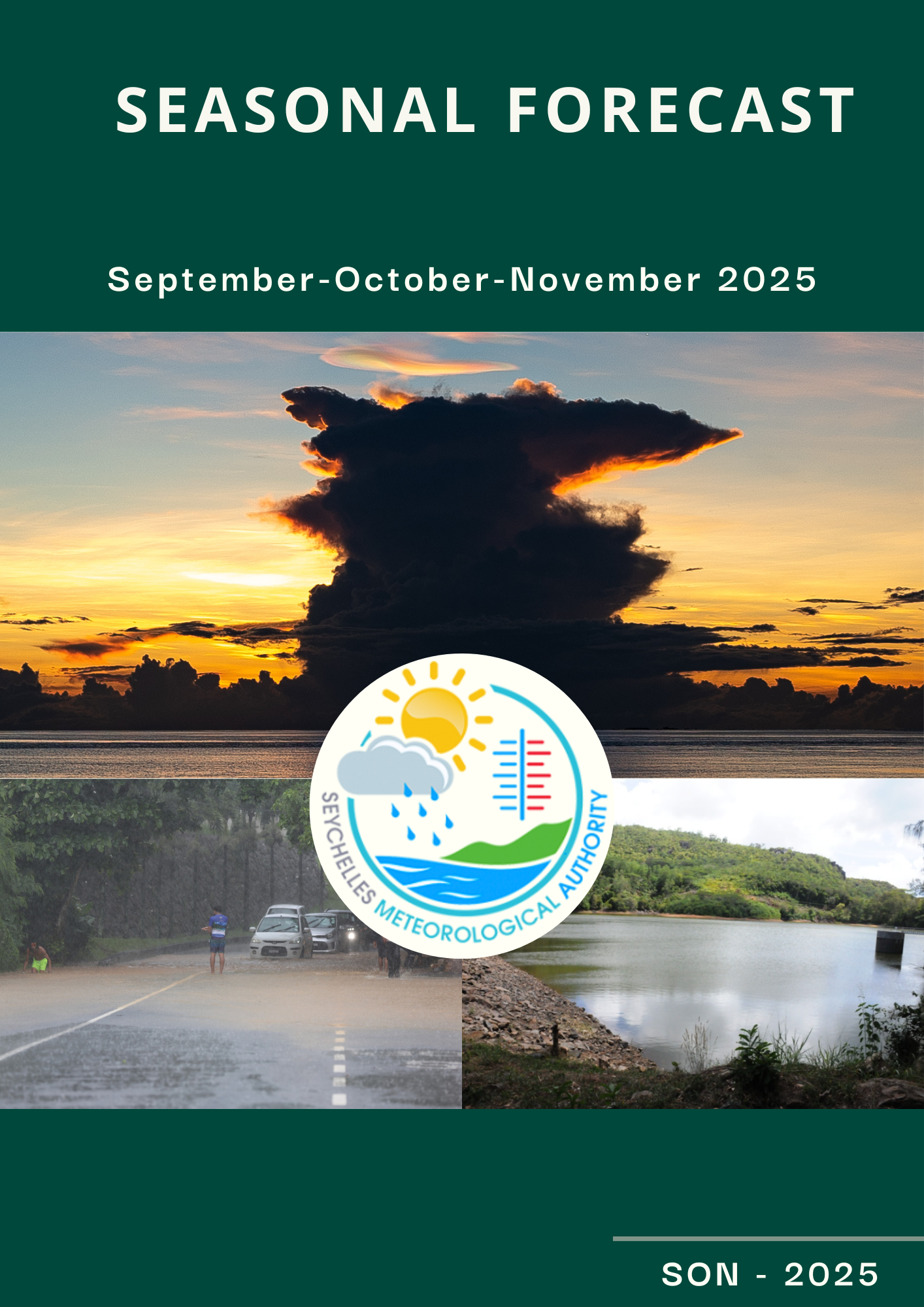 Seasonal Forecast September-October-November (SON) 2025